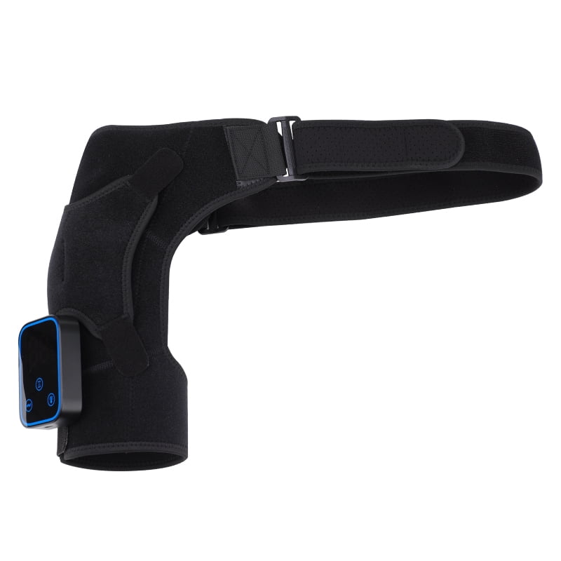 Wireless Shoulder Wrap, Heating Vibrating Shoulder Massager, Detachable ...