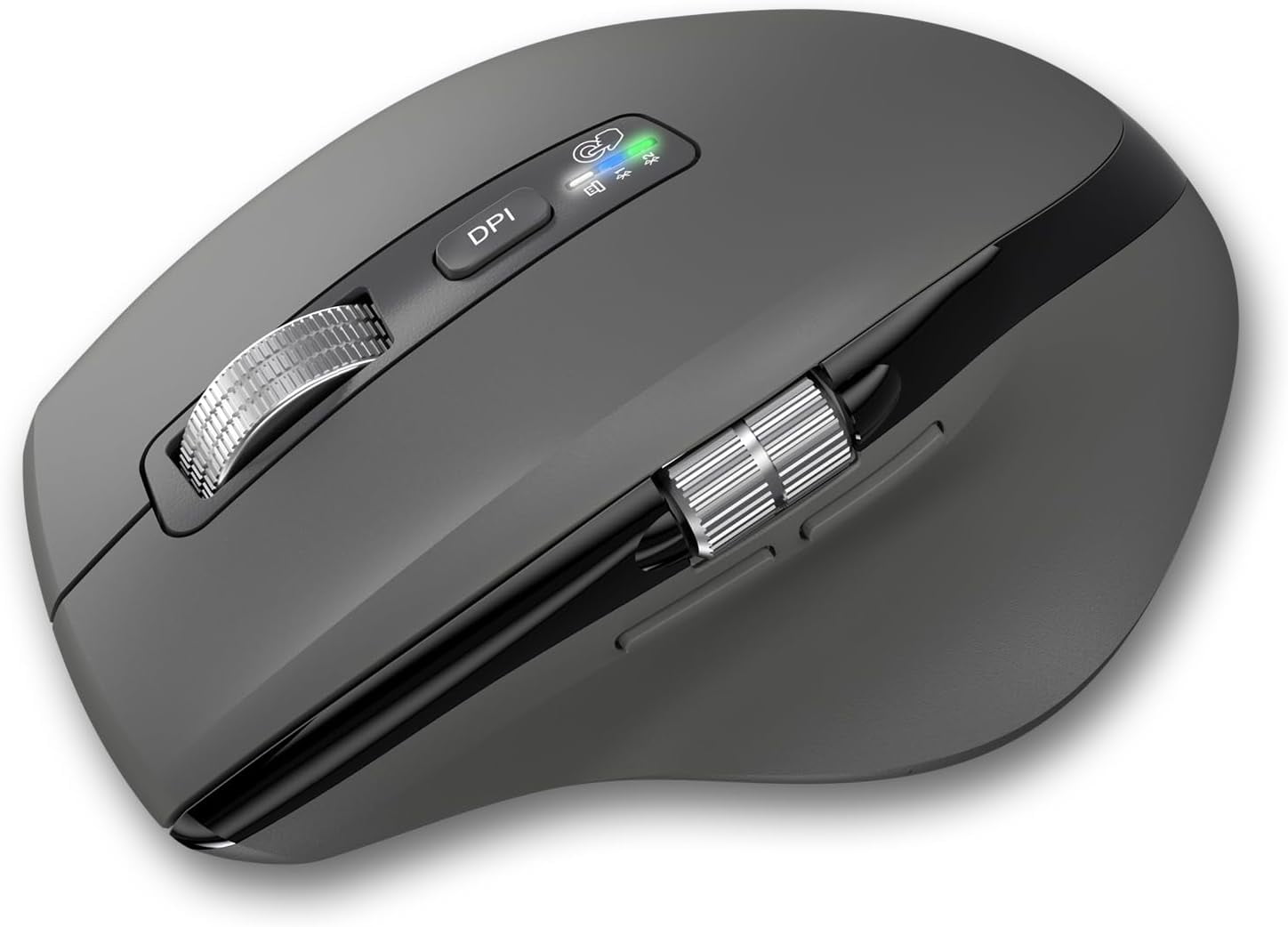 Wireless Side Scroll Mouse with Multi-Device, Ergonomic Computer Mice ...