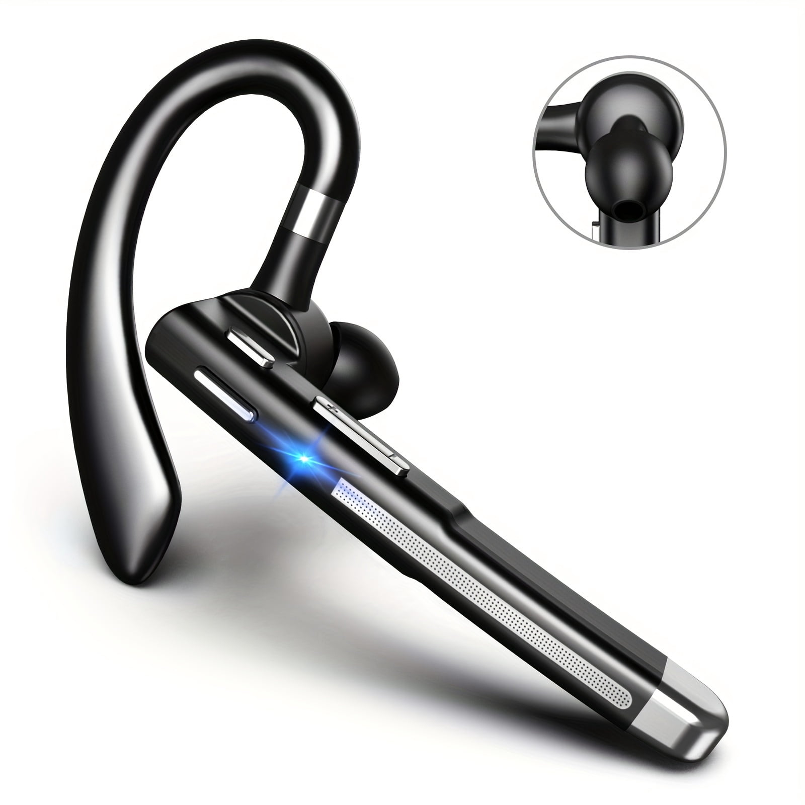 Wireless Single-Ear Business Earbud with a 120-Hour Standby Time And a ...