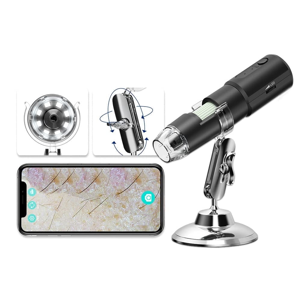 Wireless Skin Analyzer Machine Dermatoscope Scalp/Skin/Hair follicle ...