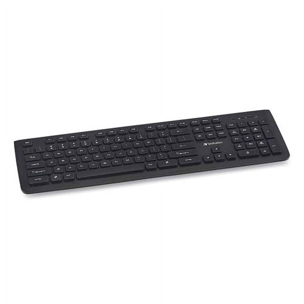 Wireless Slim Keyboard, 103 Keys, Black | Bundle of 2 Each - Walmart.com