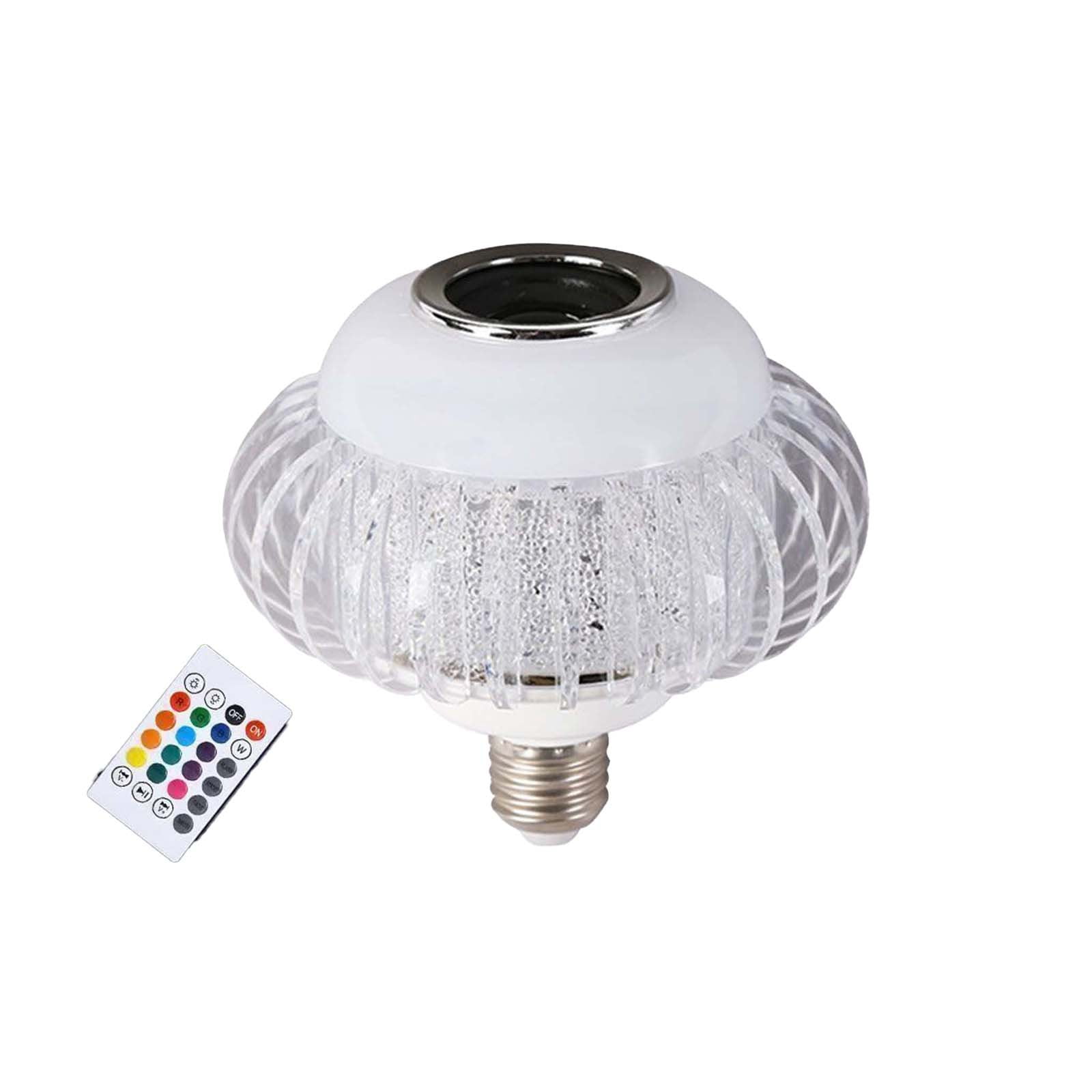 Wireless Smart LED Light Bulb with Integrated for Dynamic Music ...