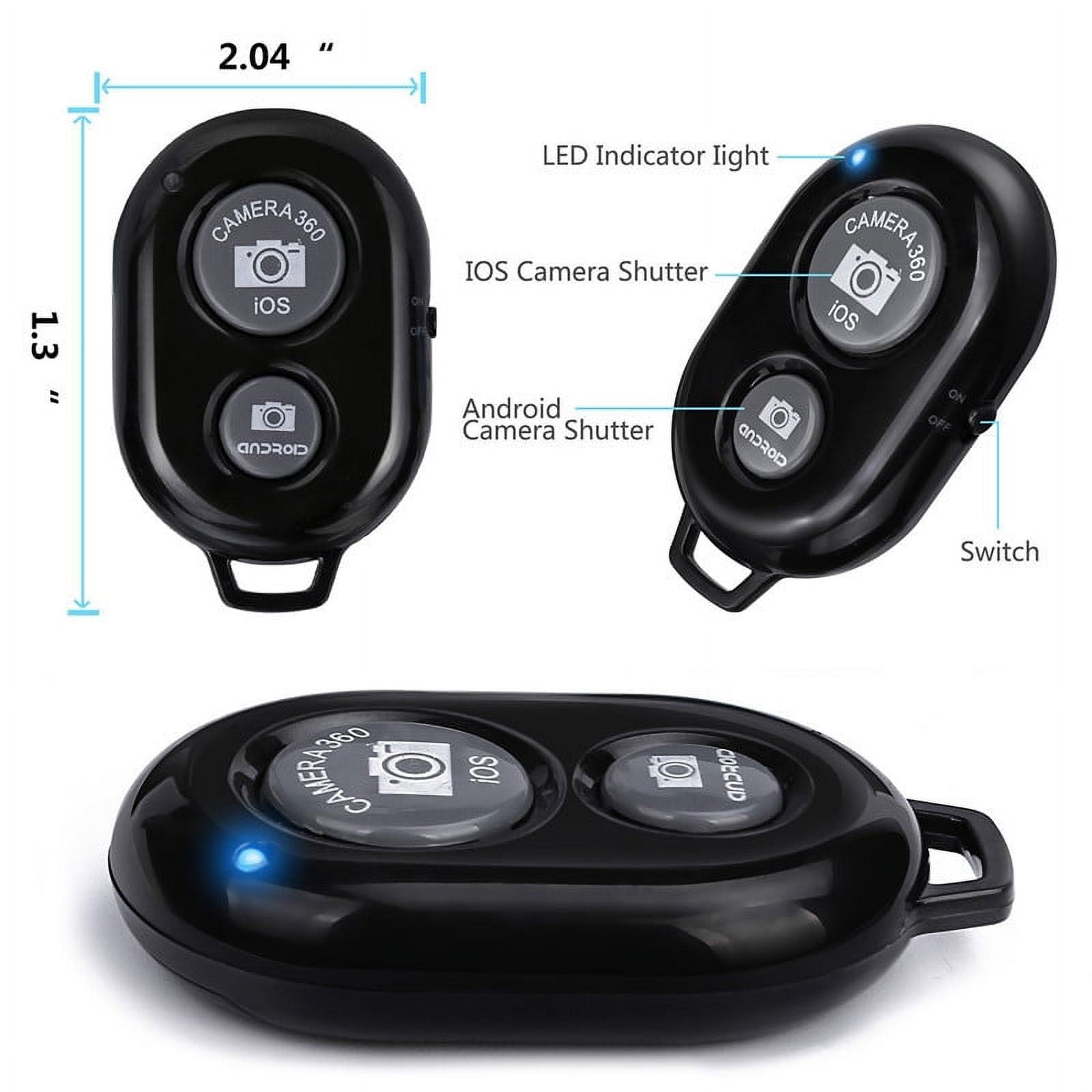 Wireless Smartphone Camera Remote Control Shutter For Android And IOS ...