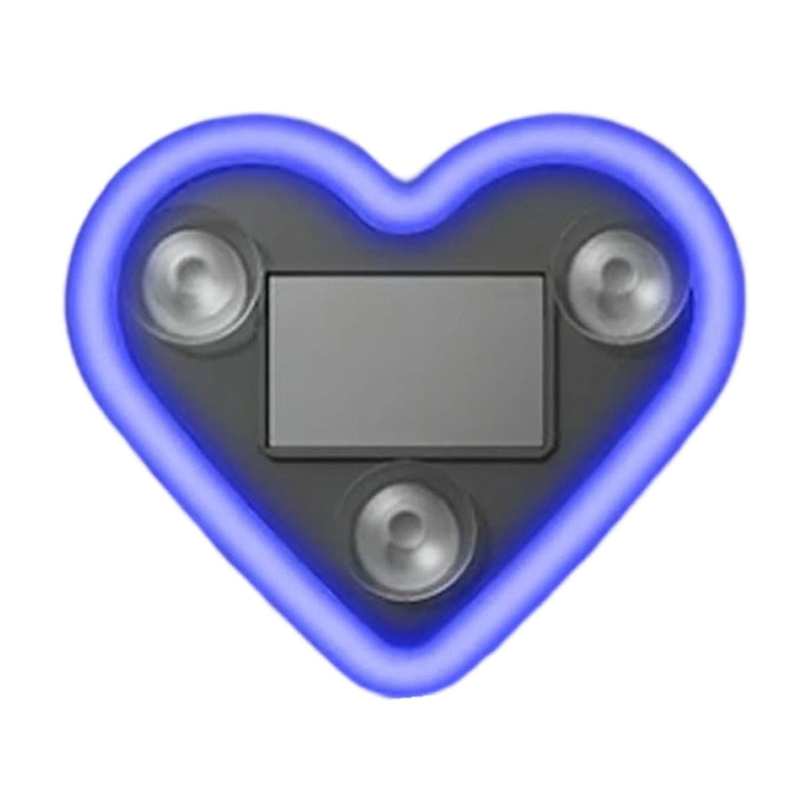 Wireless Solar Heart LED Glow Panel for Car, Type-C Rechargeable ...