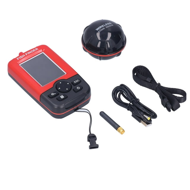 Wireless Sonar Fish Finder - Handheld Visual Detector with TFT LCD ...