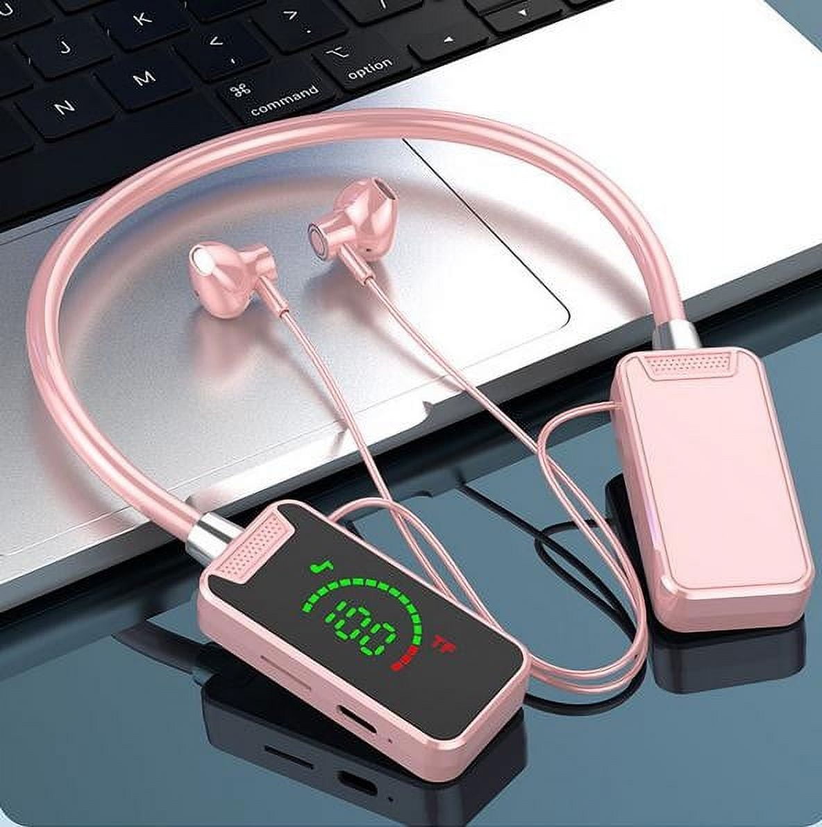 Wireless Sound Card Live Streaming Earphones Bluetooth Headset Neckband ...