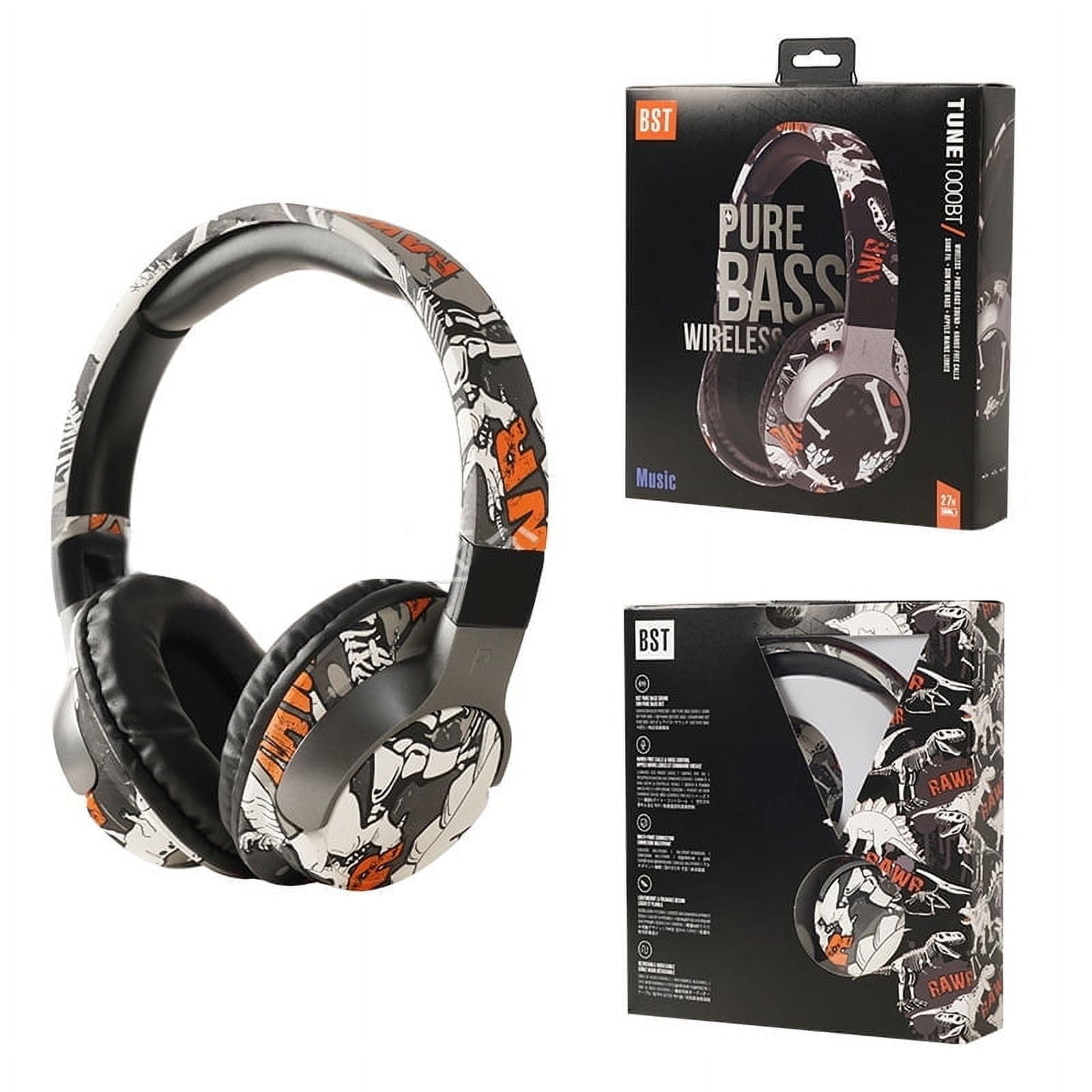 Wireless Sports Headset Bluetooth Headset Low Latency Heavy Bass Long ...