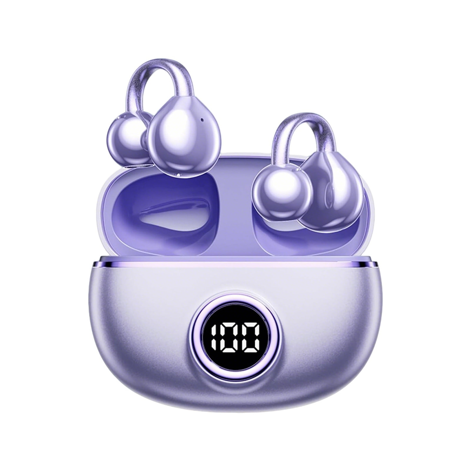 Wireless Sports Headset with Advanced Clip-On Ear Design and Superior ...