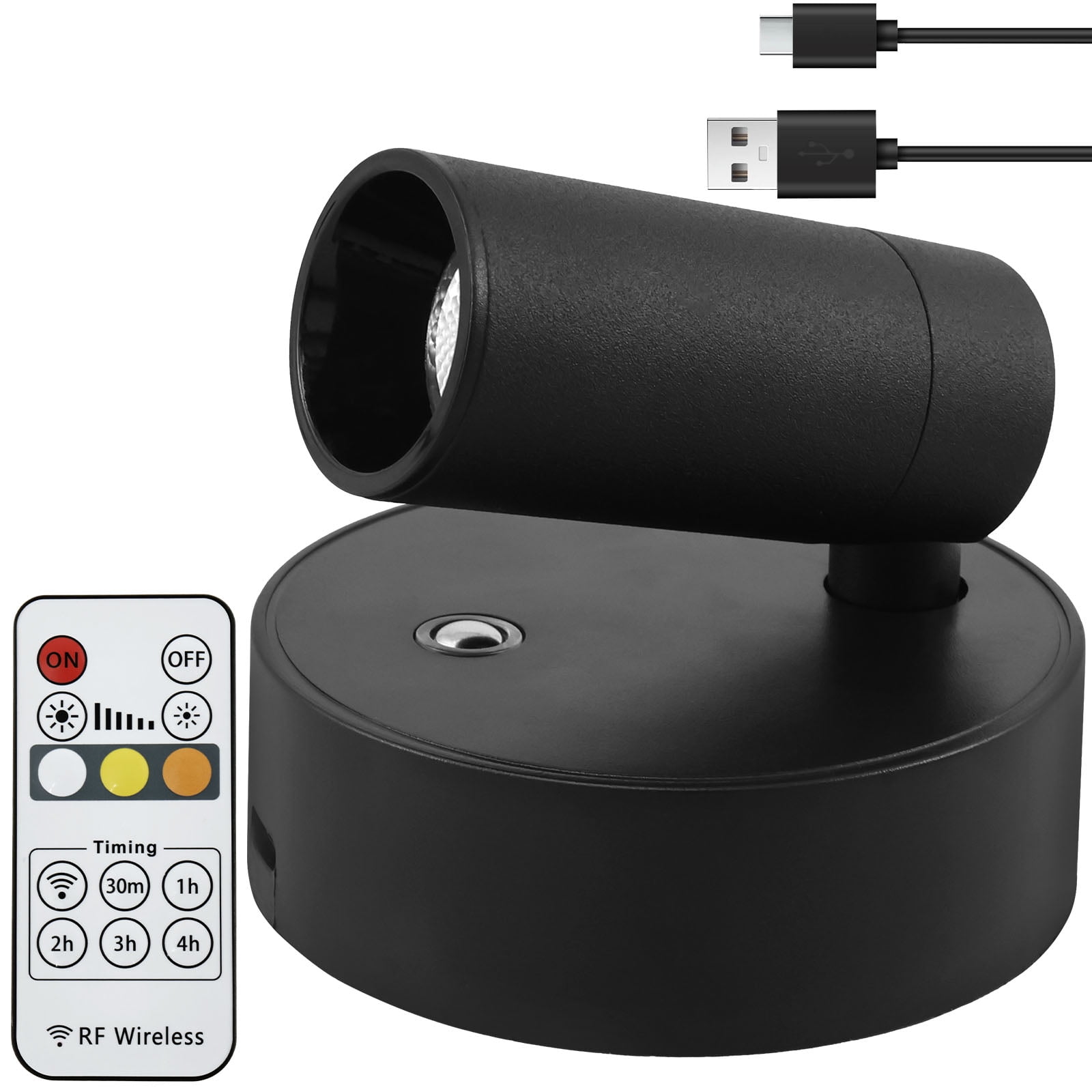 Wireless Spot Lights Indoor with Remote Up Lights Indoor Picture Light ...