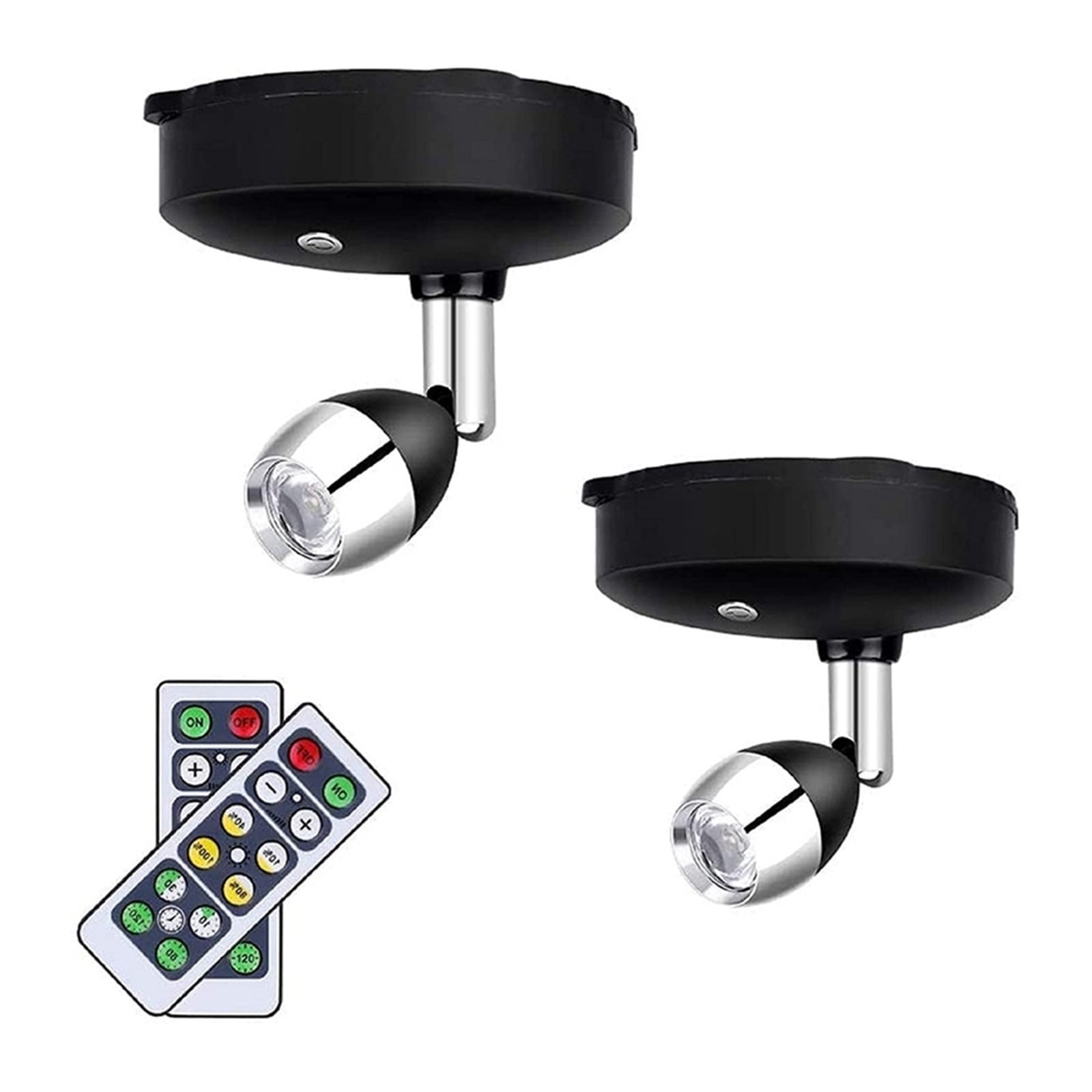 Wireless Spotlight Indoor,Battery Operated Accent Lights Art Lights For ...