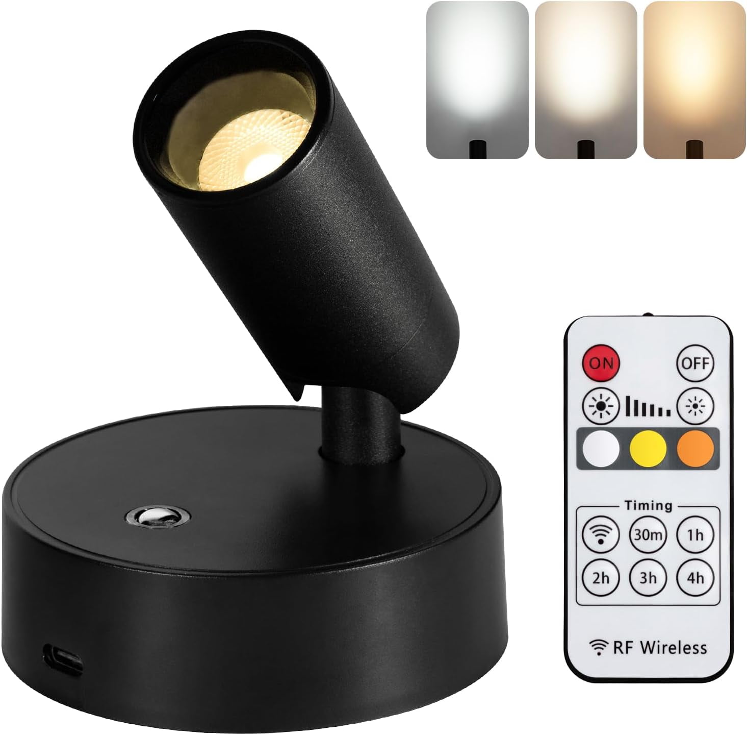 Wireless Spotlights Indoor with Remote Up Lights Indoor Picture Light ...