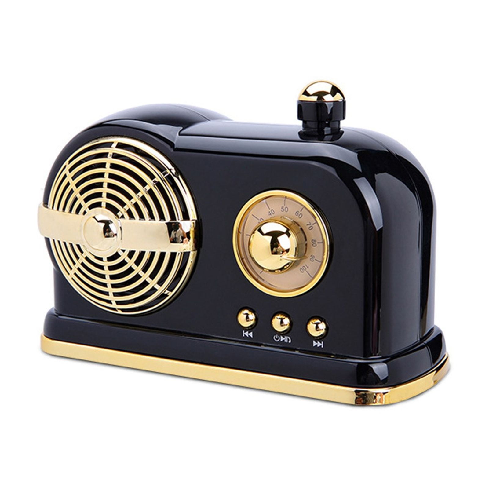 Wireless Stereo Retro Speakers Portable Bluetooth Vintage Speakers with ...