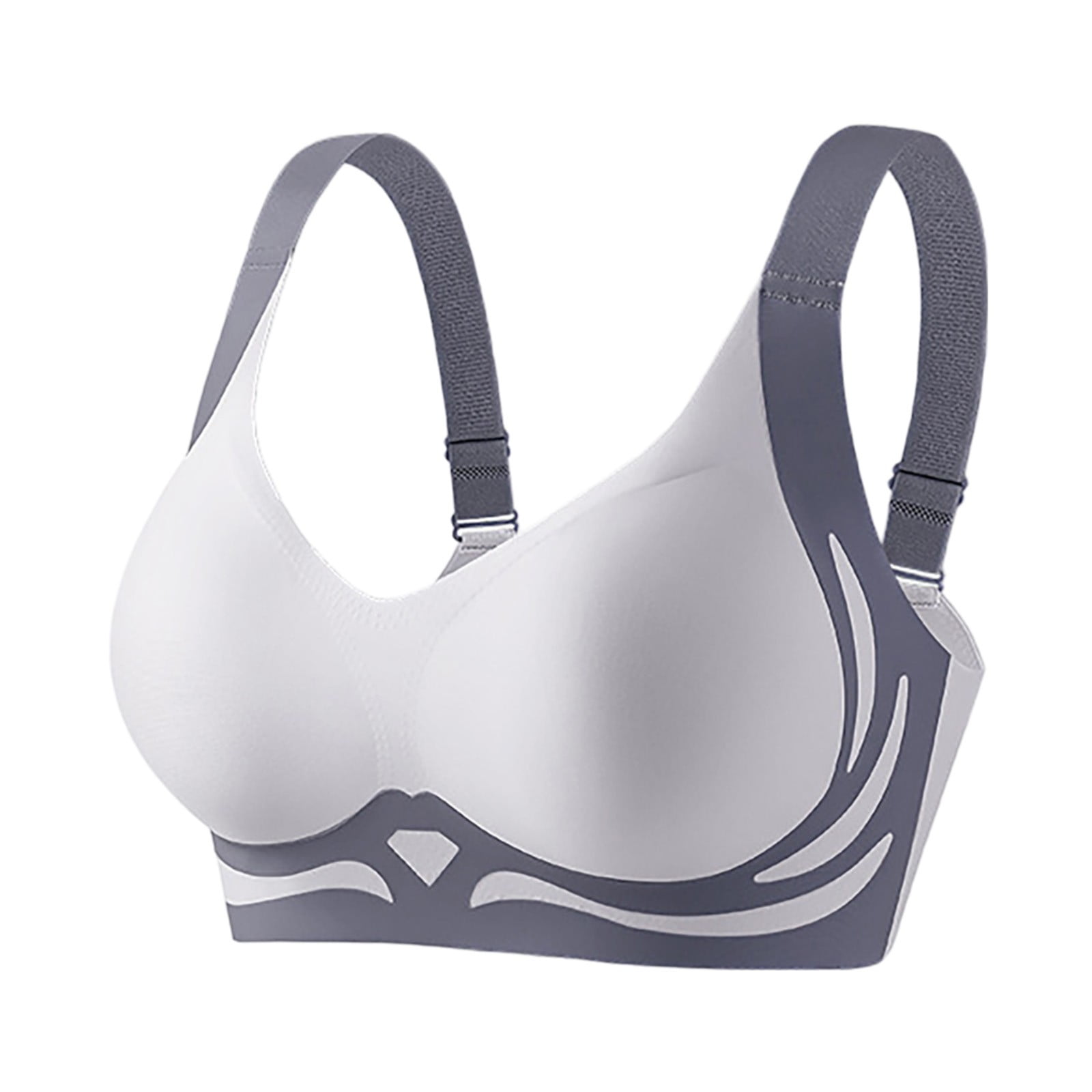 Wireless Support Shaper,Plus Size Full Coverage Bra Bralettes Full ...