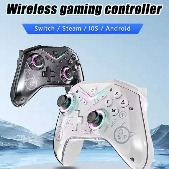 Wireless Switch Game Controller Supports IOS/Android/PC with Dual Motor ...