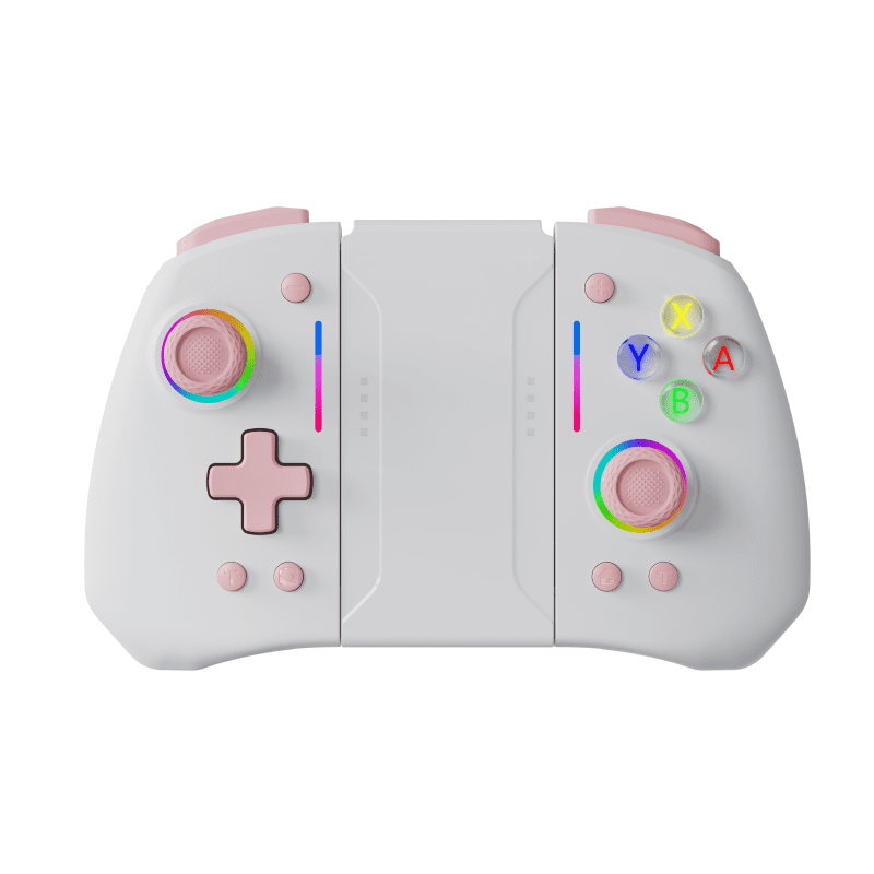 Wireless Switch Gamepad Controllers with Color Lights, Six-Axis Motion ...