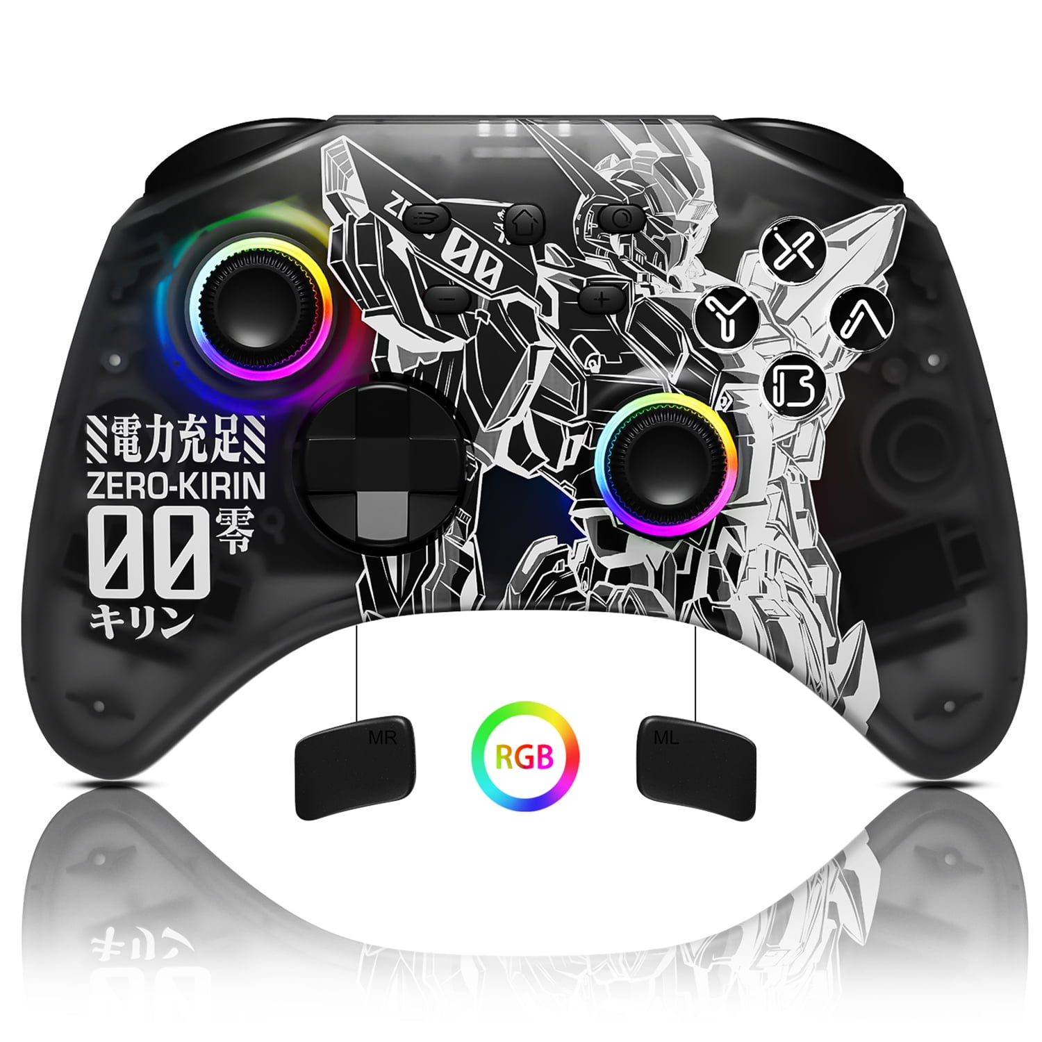 Wireless Switch Pro Controller Black, Mytrix Switch Remote for Nintendo ...