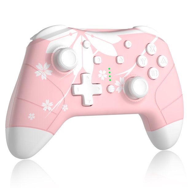 Wireless Switch Pro Controller Pink, Mytrix Upgraded Switch Remote for ...