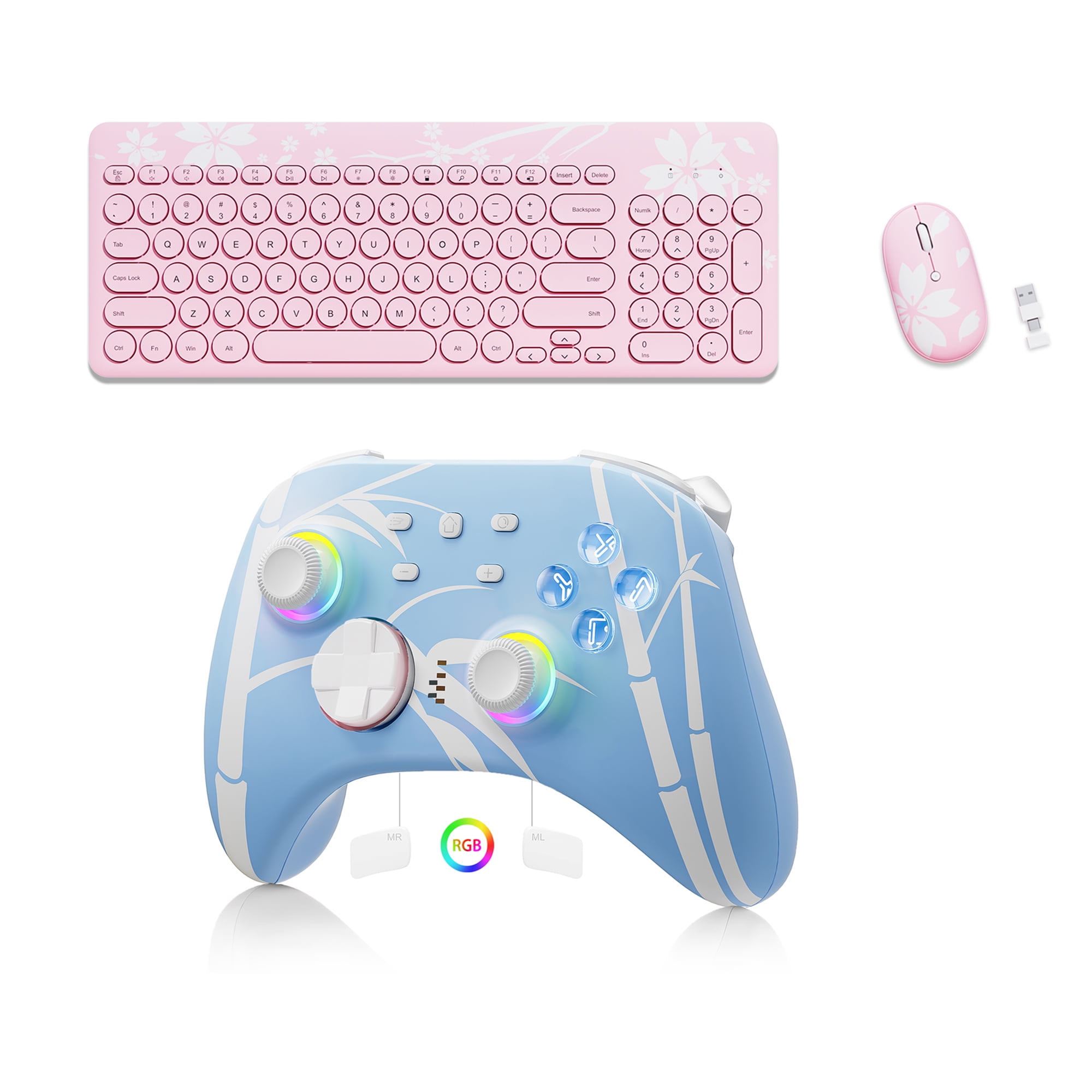 Wireless Switch Pro Controller for Nintendo Switch/OLED/Lite, Wireless ...