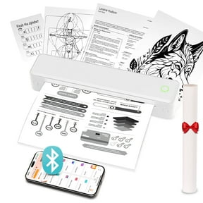 Core Innovations CTP500 Wireless Mini Portable Inkless Thermal Printer ...