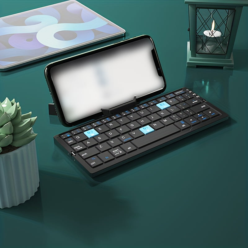 Wireless Three Wireless Devices Supported Keyboard Foldable ... Wireless Three Wireless Devices Supported Keyboard Foldable ...