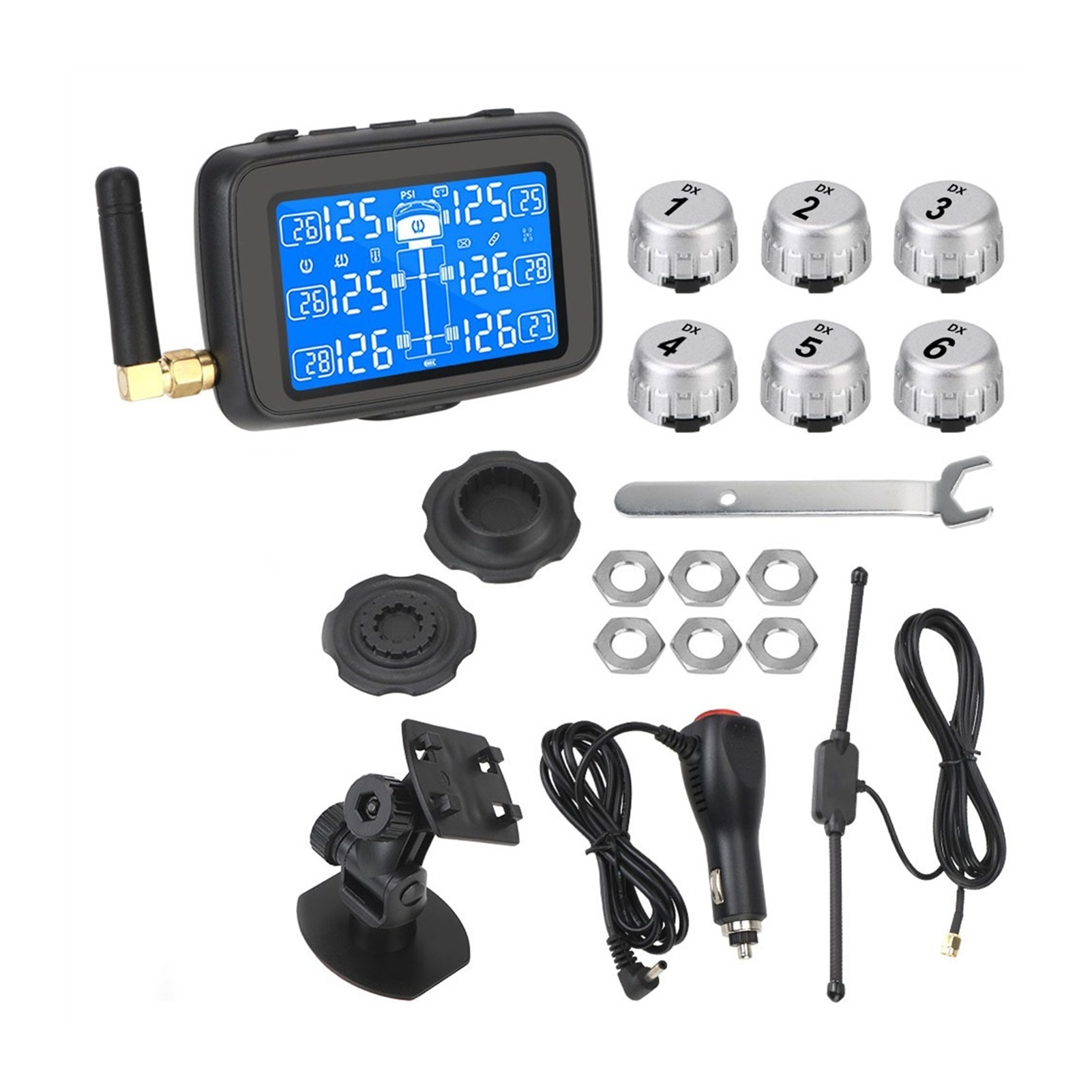 Wireless Tire Pressure Monitoring System Auto Truck BUS TPMS ...