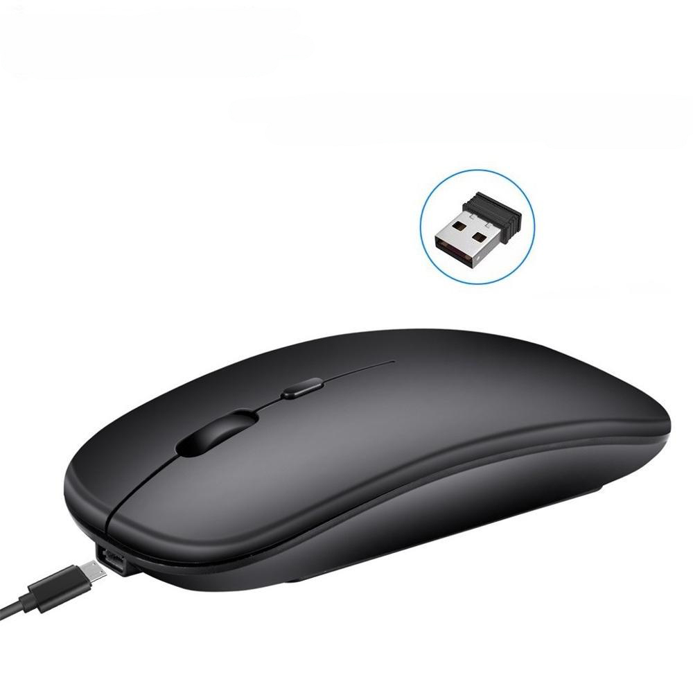 Wireless Touch Mouse Optical USB Receiver Slim Silent Ergonomic Magic ...