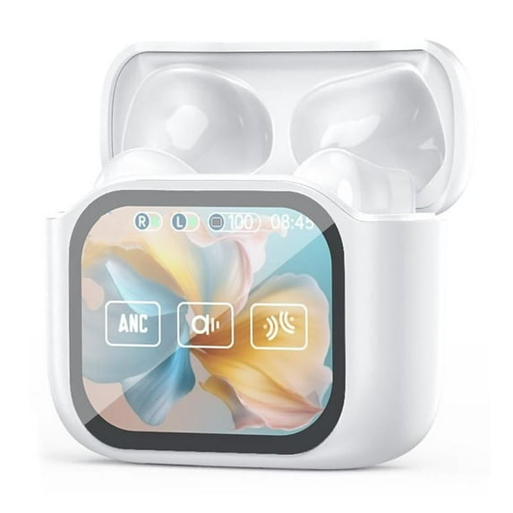 Wireless Touch Screen Earbuds with Advanced Noise Cancellation and ...