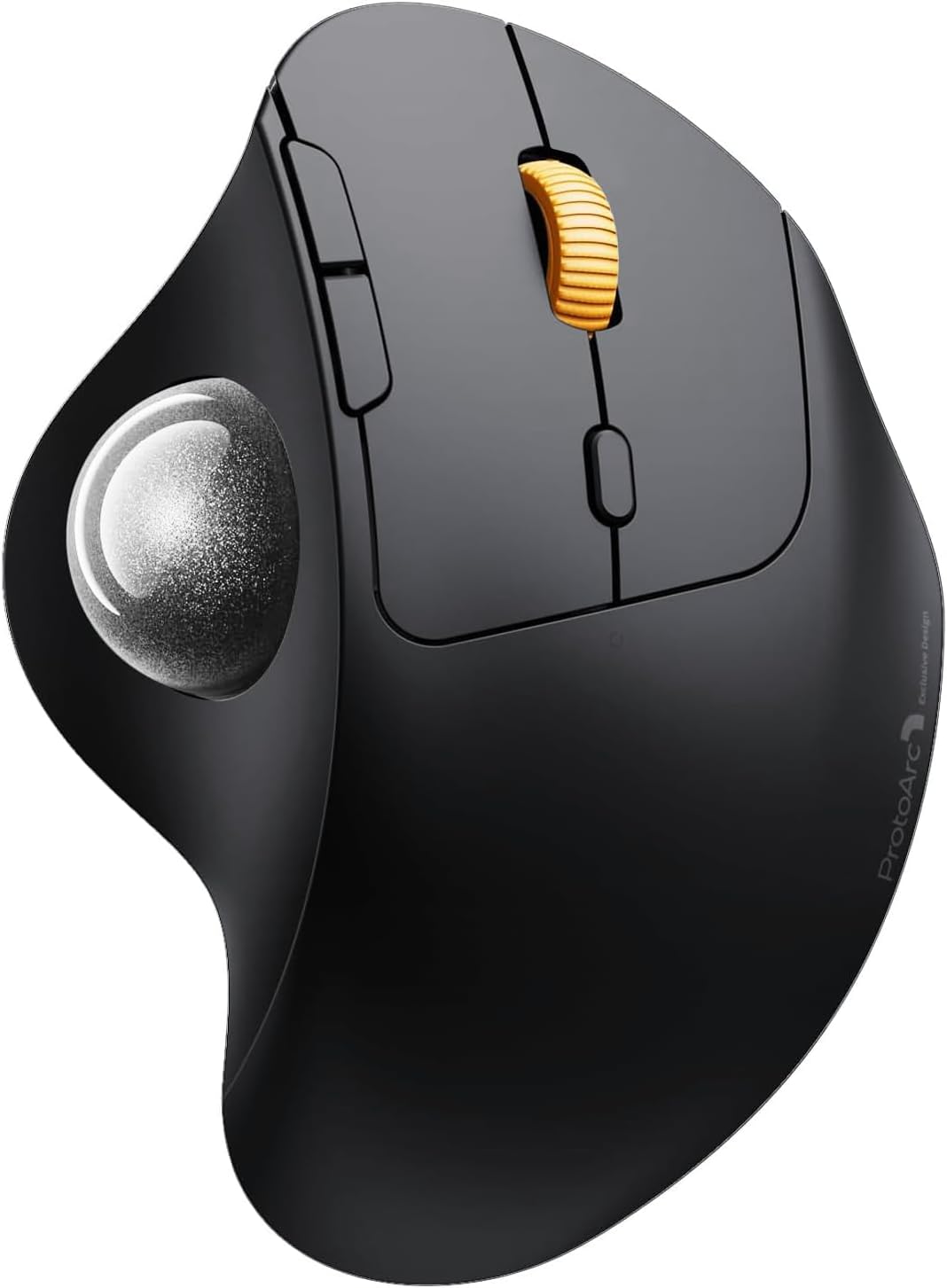 Wireless Trackball Mouse, Em04 Ergonomic Bluetooth Rollerball Mouse ...