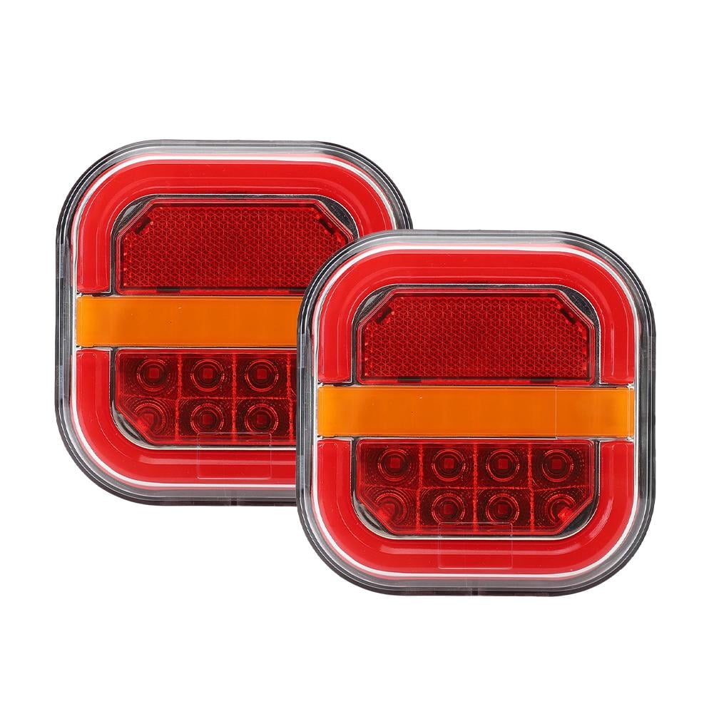 Wireless Trailer Lights,IP67 Waterproof LED Magnetic Towing Tail Light ...