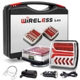 Wireless Trailer Lights Magnetic Kit with 7-Pin Transmitter ...