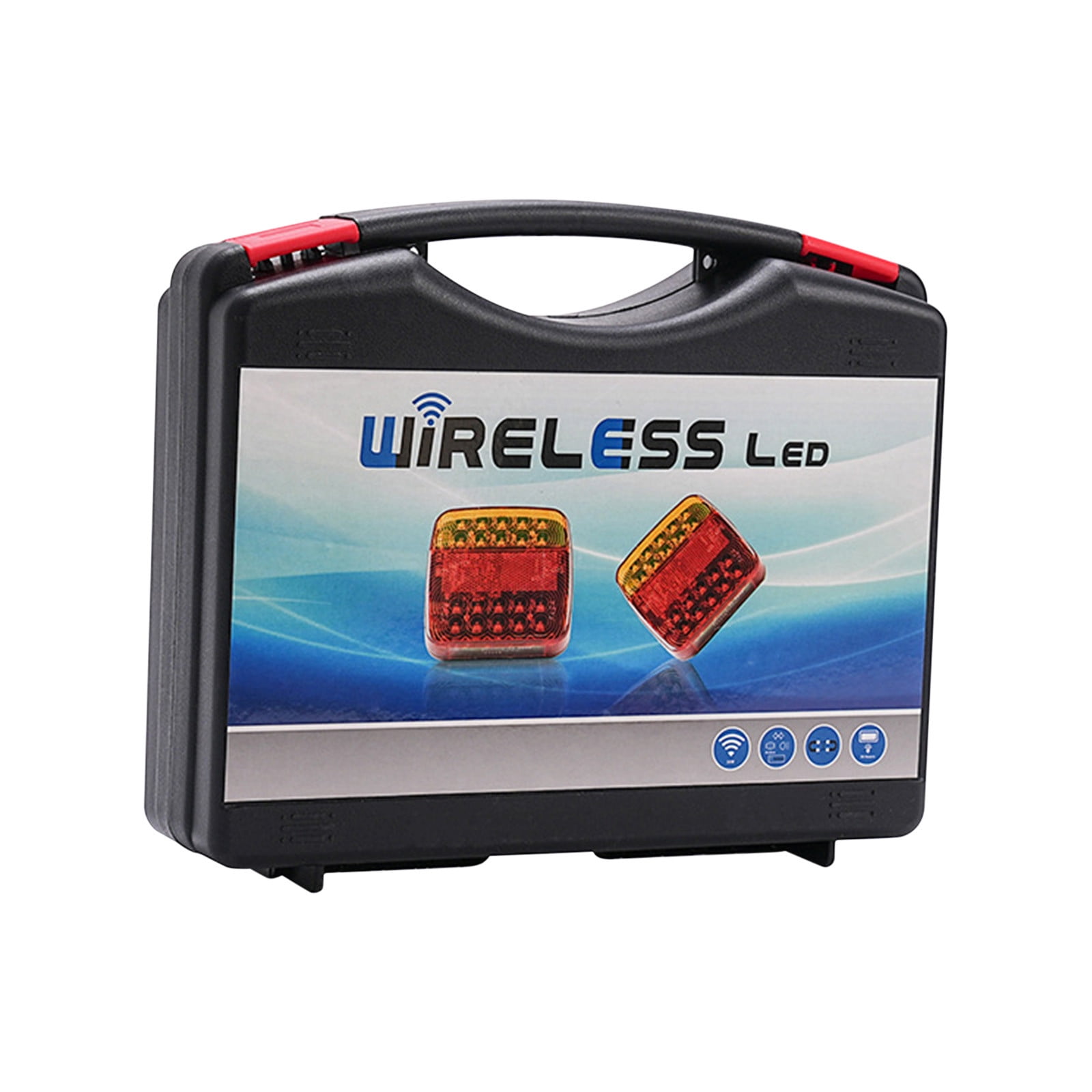 Wireless Trailer Lights Magnetic | LED Tail Light Kit for Trailer Truck ...