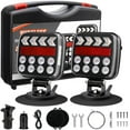 Wireless Trailer Lights Magnetic, LED Trailer Light Kit with 5 Modes ...