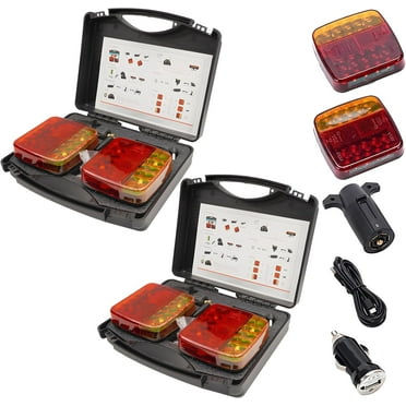 Wireless Magnetic Trailer Tail Lights New LED Trailer Wireless Tail ...