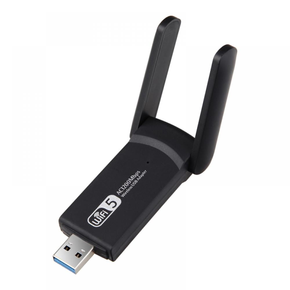 Wireless USB WiFi Adapter for PC, 1200Mbps Dual Band 5GHz/2.4GHz WiFi ...