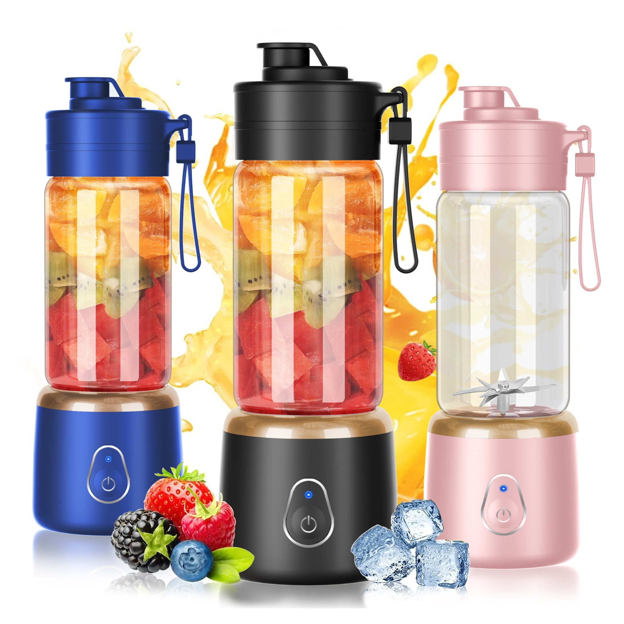 Wireless Usb Rechargeable Fruit Orange Smoothies Juice Extractor ...