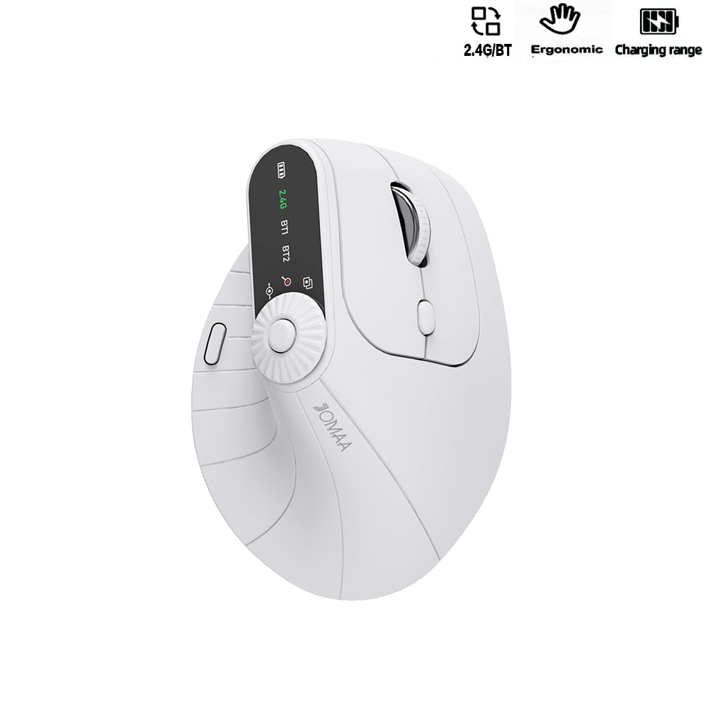 Wireless Vertical Mouse Rechargeable Optical Mice With Function ...