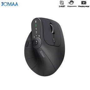 Adesso iMouse V30 Wireless Adjustable Vertical Ergonomic Mouse with ...