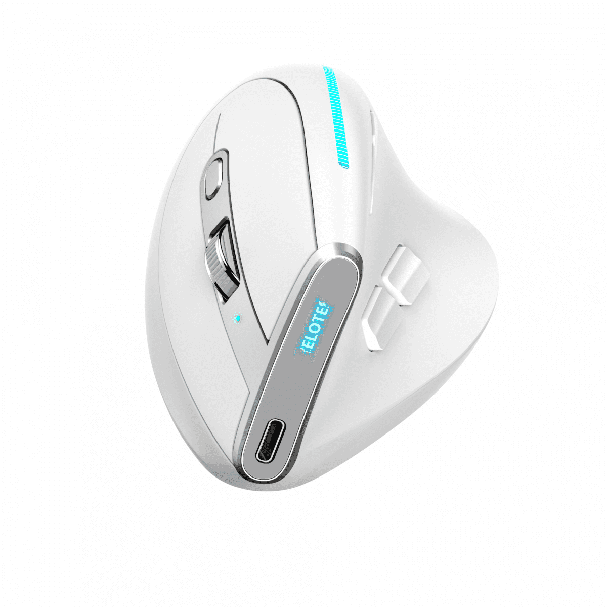 Wireless Vertical Silent Small Ergonomic Mouse with BT 5.0 and USB ...