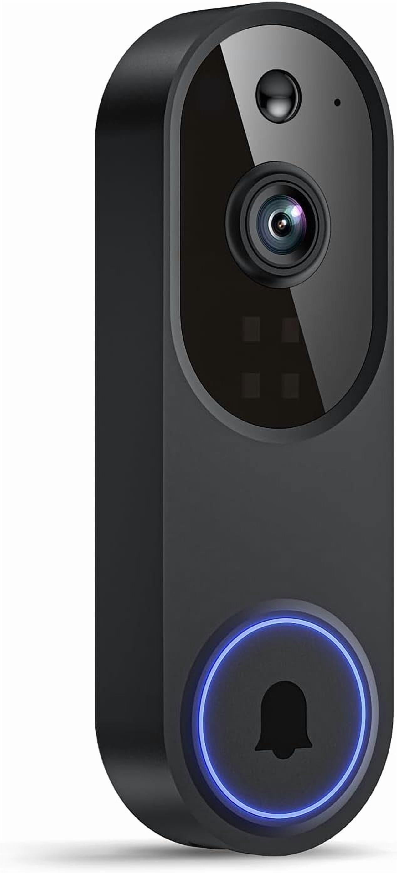 Wireless Video Doorbell Camera, Battery Powered, AI Human and Motion ...