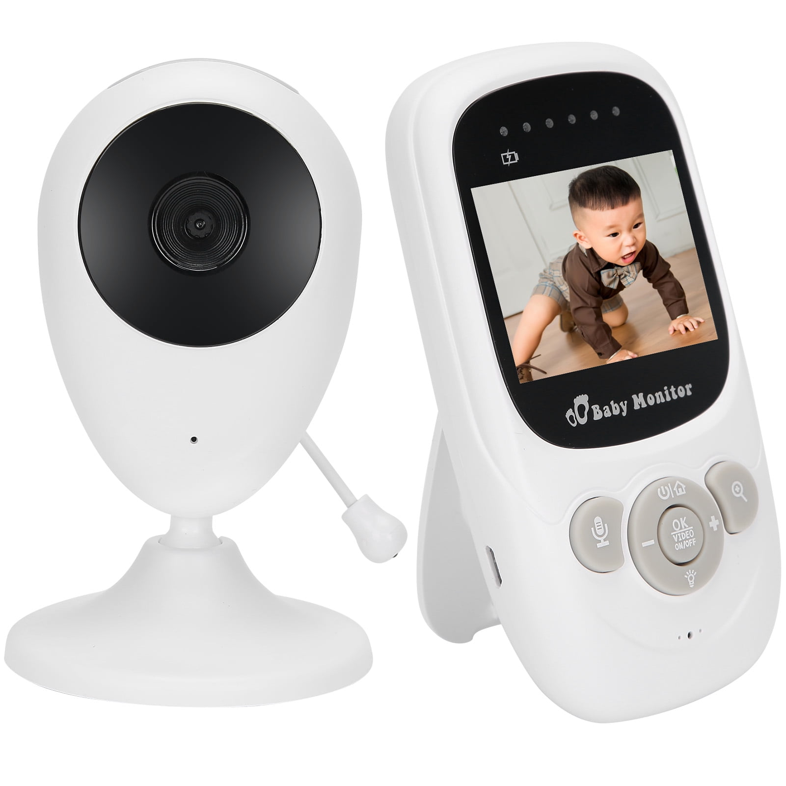 Wireless Video Monitor, Built In Microphone And Speaker Room ...