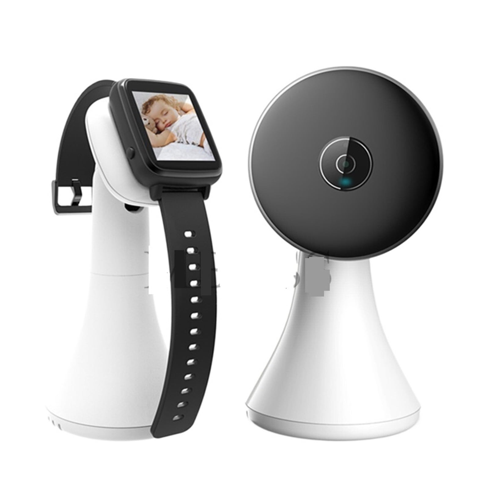 Wireless Video Watch Style Baby Monitor Portable Shock Vibration Baby ...