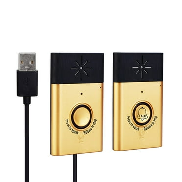 HOSMART Two-Way Wireless Intercom System, 1000ft Range, Indoor Voice ...