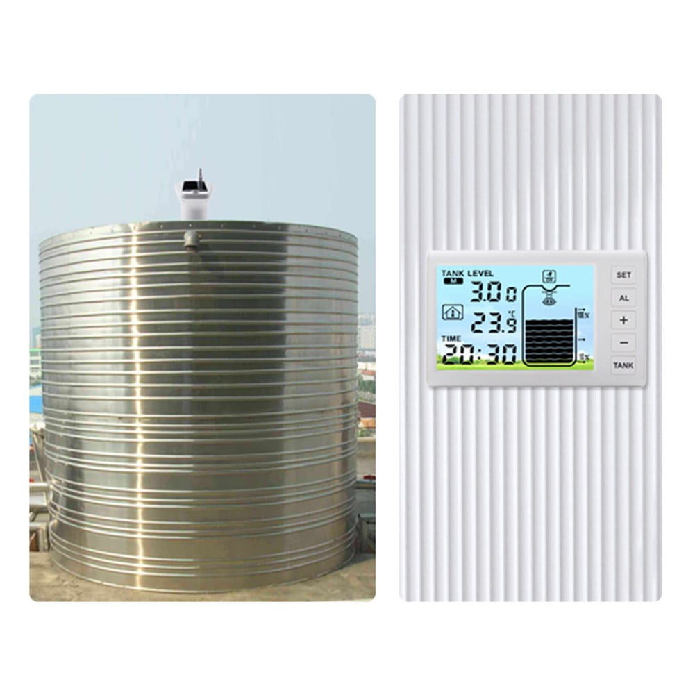 Wireless Water Level Monitor with Solar Charging and Temperature ...