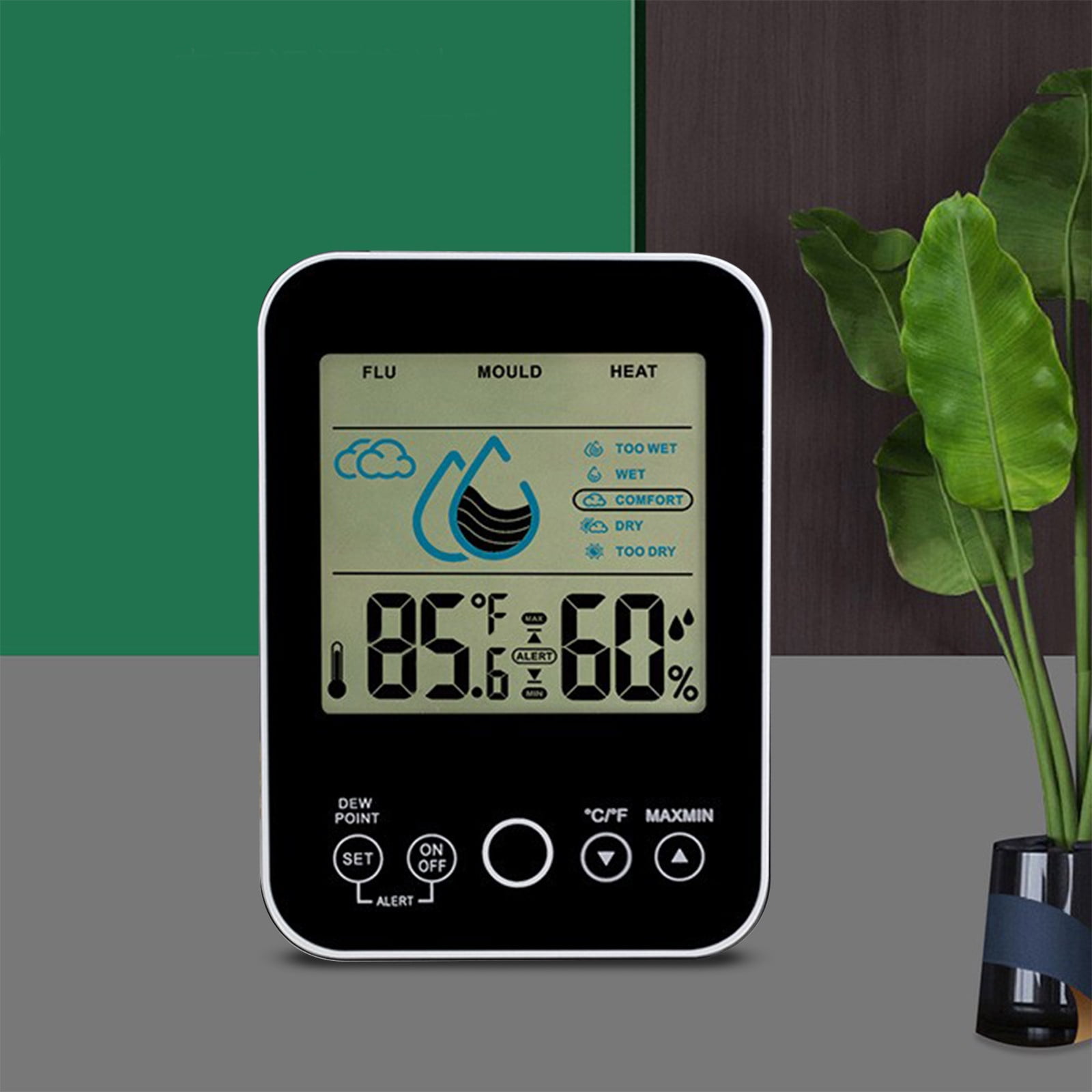 Wireless Weather Stations Indoor Outdoor Thermometers Hygrometer ...