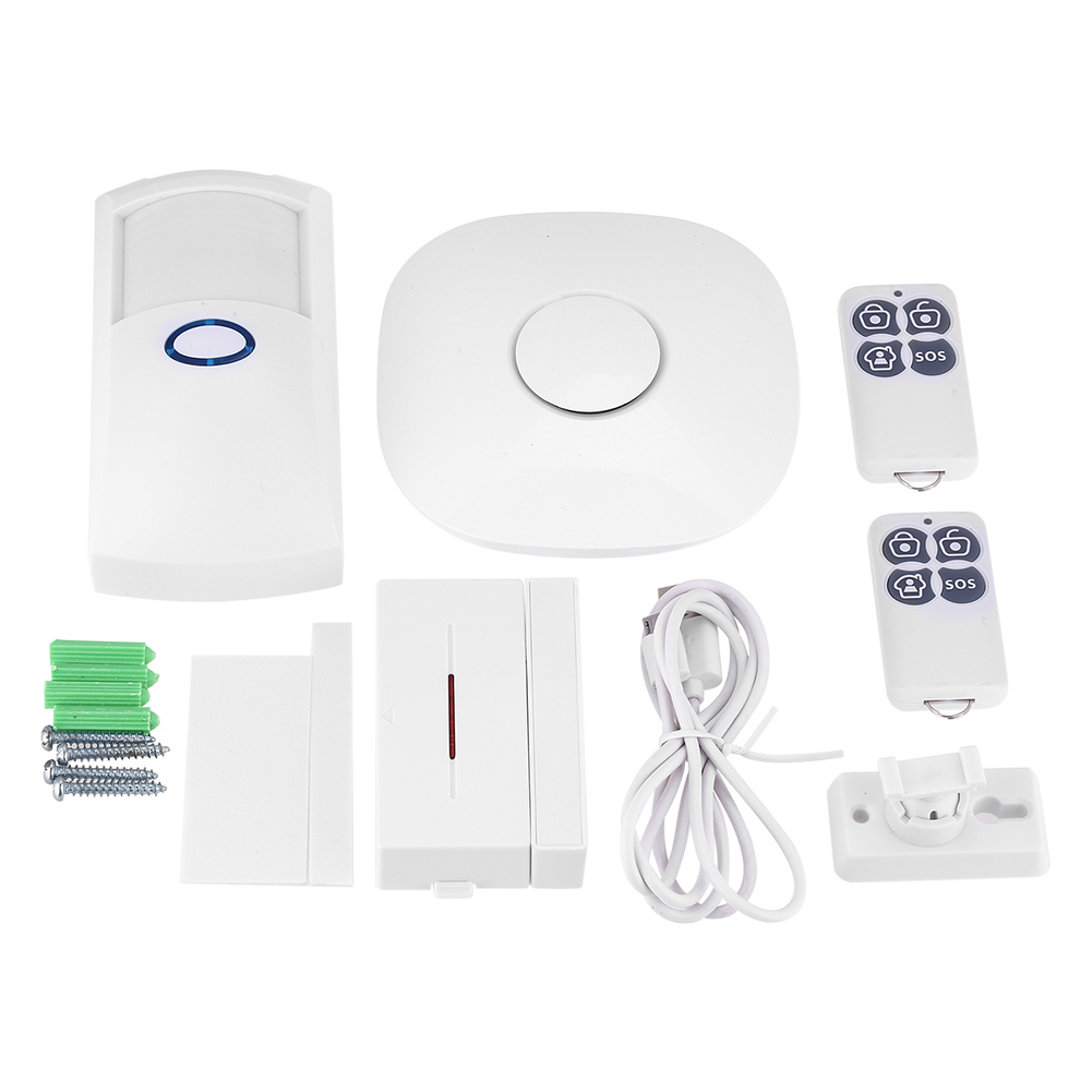 Wireless WiFi Smart Security System with Loud Siren for Business and ...