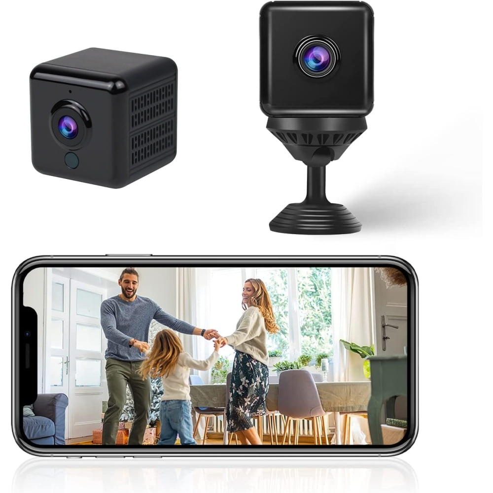 Wireless Wifi Mini Camera - Hd 1080P Home Camera Portable Surveillance ...