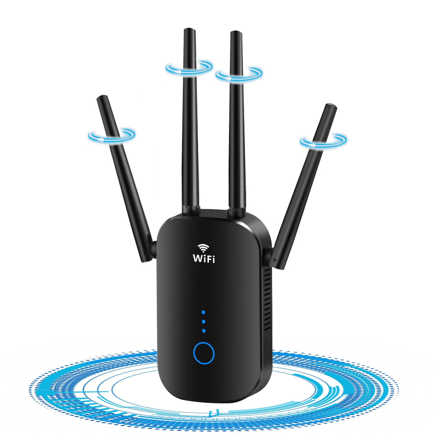 Wireless Wifi Repeater for Home,1200Mbps Wifi Range Extender 2.4/5G ...