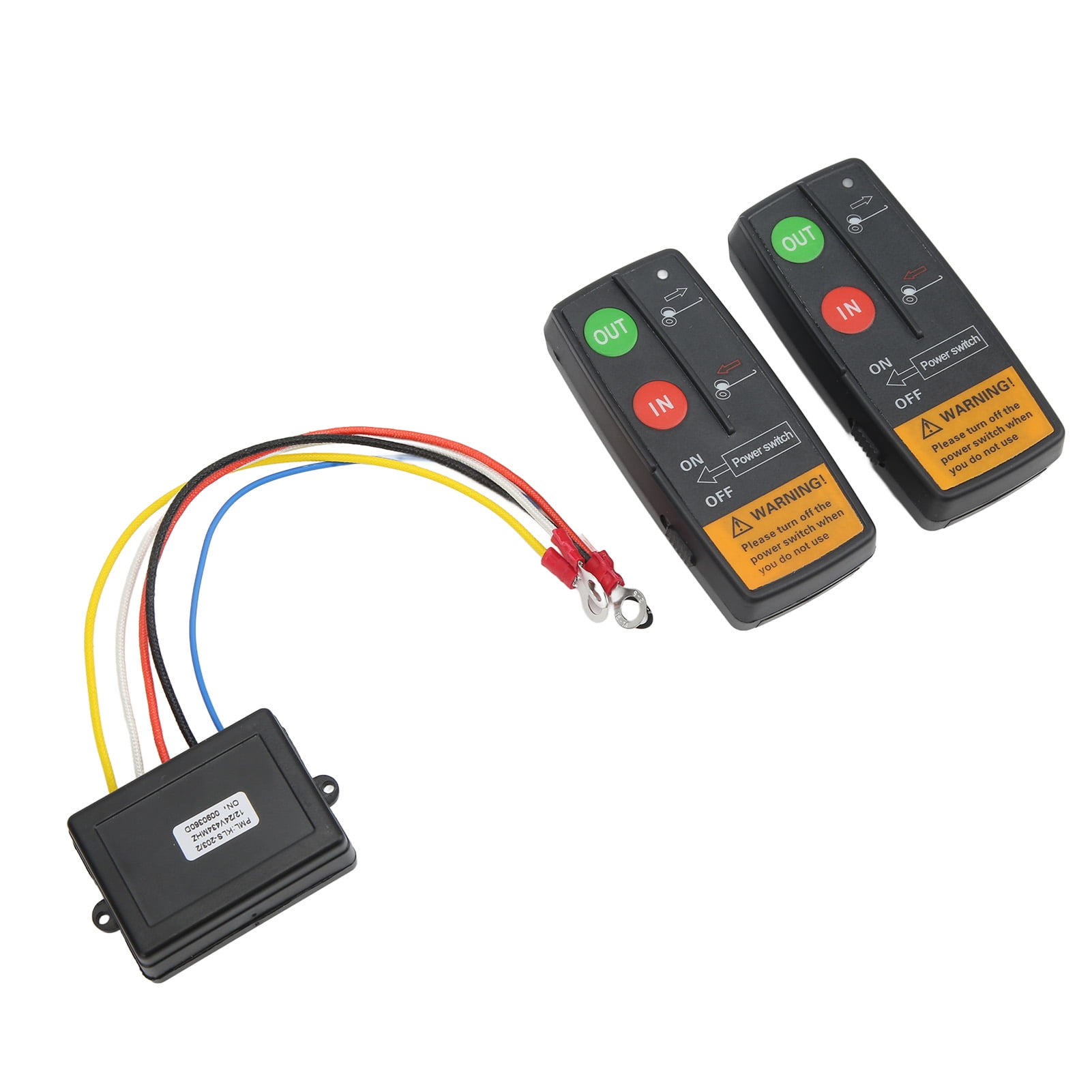 Wireless Winch Remote Control Kit 75ft Range 12V 24V High Sensitivity ...