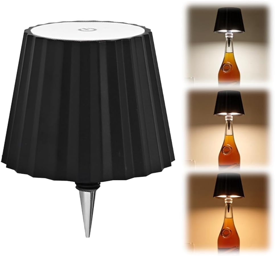 Wireless Wine Bottle Light Head, 2025 New Led Wine Bottle Light ...