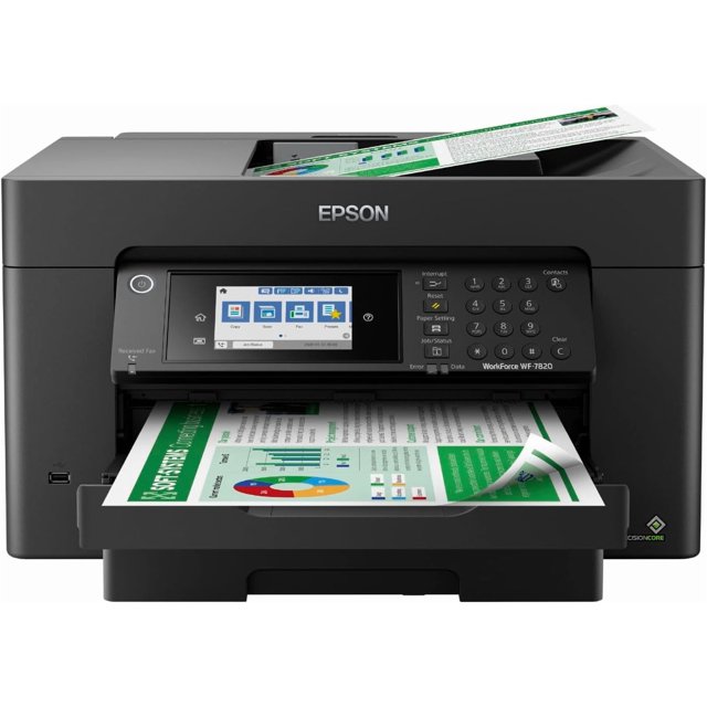 Wireless all-in-one wide-format printer with automatic two-sided ...